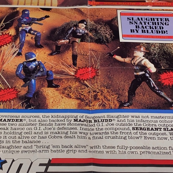 Vintage | Other | Classic 98s Gi Joe Mail In Advertisement Foldout ...